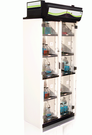 Sample Storage - Gray & Green Laboratory Systems